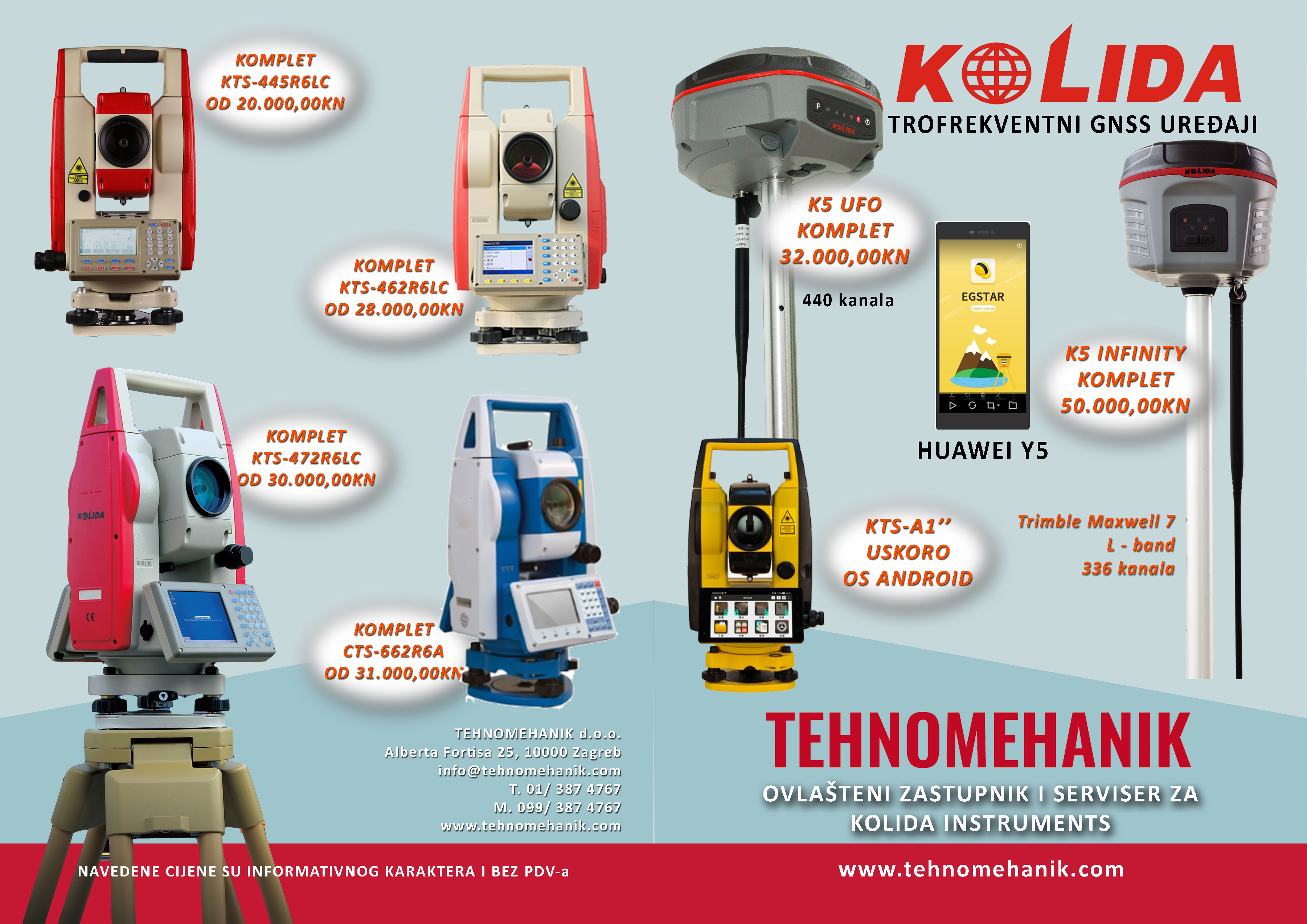 Pogledajte našu ponudu | Tehnomehanik | Geodetski instrumenti | Prodaja ...